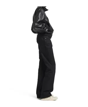 Balenciaga Straight-leg Jeans - Black
