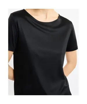 FAY Classic Fit T-shirt With Logo Detail - Black