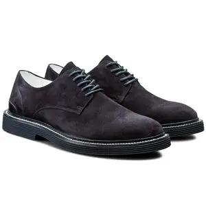 Emporio Armani Suede Derby Shoes