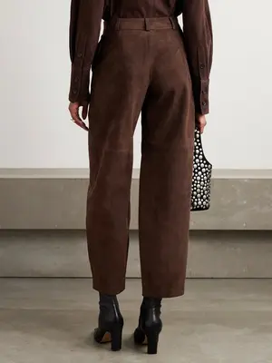 Co Tailored Cropped Trousers With Belt Loops