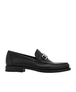 FERRAGAMO Gancini Buckle Slip-on Loafers