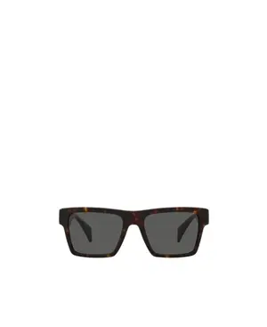 Versace Square Frame Sunglasses - Black