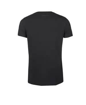 Emporio Armani Bear Pattern Round Neck T-shirt - Black