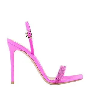GIANVITO ROSSI Logo High-heeled Sandals - Pink