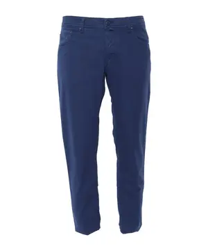 Jacob Cohen Nick Mid-rise Slim-fit Trousers - Blue