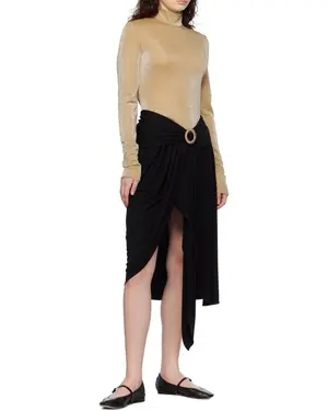 LANVIN Logo Mary Jane Flats