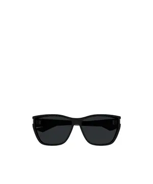 Saint Laurent Rectangular Sunglasses - Black