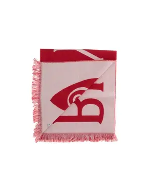 Burberry Logo Wool Scarf