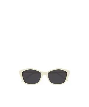 Saint Laurent Cat Eye Sunglasses - Ivory