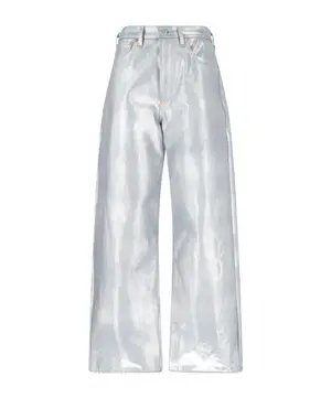 Junya Watanabe Wide-leg Metallic Trousers