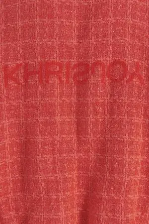 Khrisjoy Tweed Drawstring Hooded Jacket - Brown