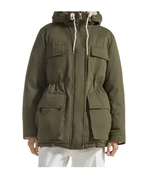 Seventy Padded Anorak With Hood And Flap Pockets