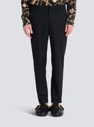 Balmain Pleat Detailed Trousers