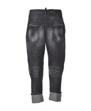 Dsquared2 Logo Patch Denim Jeans