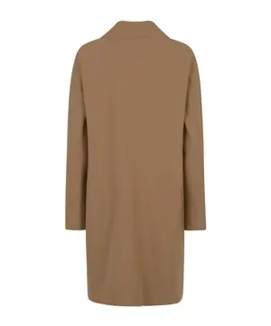 Herno Single-breasted Long-sleeved Coat - Brown