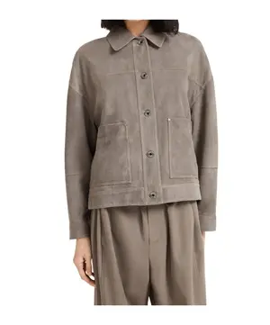 Brunello Cucinelli Leather Jacket