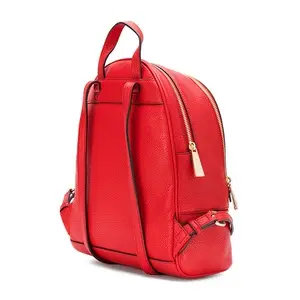 Michael Kors Leather Logo Backpack