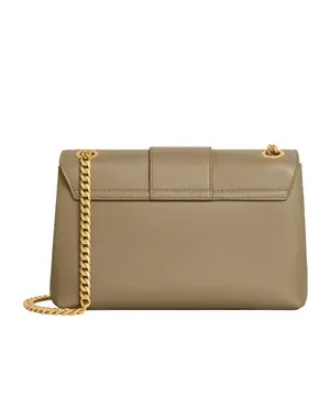 Celine Medium Victoire Bag In Supple Calfskin - Brown