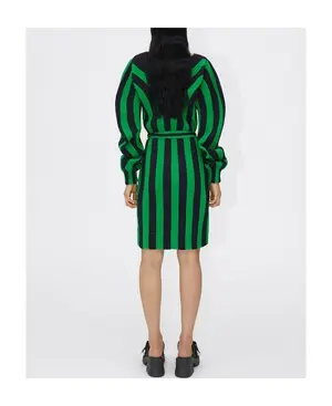 Bottega Veneta Striped Mini Dress