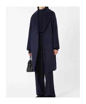 Max Mara Double-breasted Long Coat