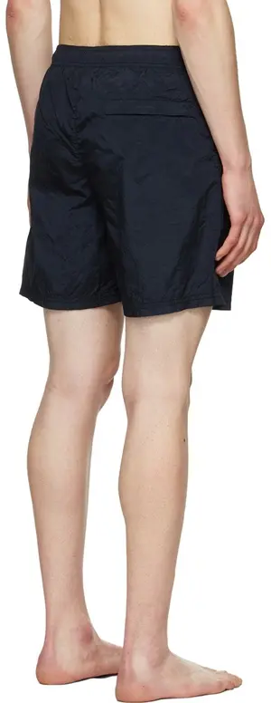Stone Island Compass Patch Swim Shorts - Blue