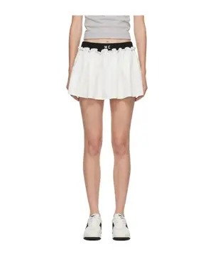 Marissa Chiara Logo Embroidered Skirt