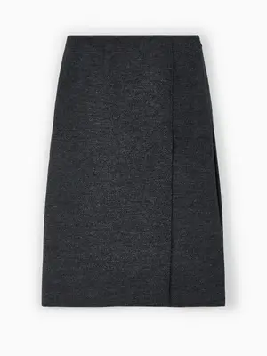 Prada Rush Stitch Midi Skirt