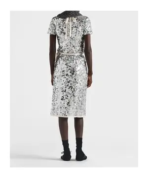 Prada Embroidered Sequin Top