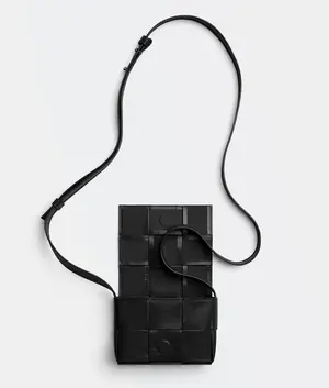 Bottega Veneta Cassette Crossbody Bag - Black