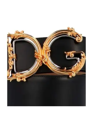 Dolce & Gabbana Baroque Dg Logo Belt