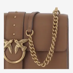 Pinko Love One Classic Bag - Brown