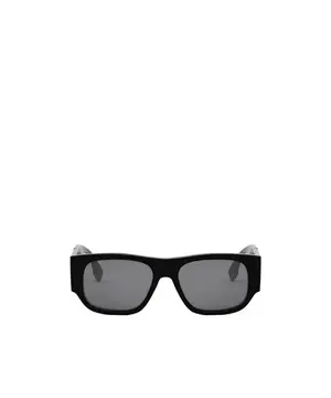 Fendi Rectangle Frame Sunglasses - Gray