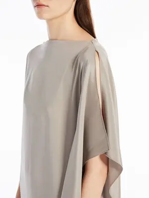 Max Mara One-shoulder Draped Dress
