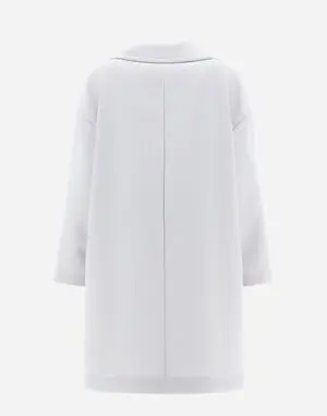 Herno Single-breasted Trench Coat - White