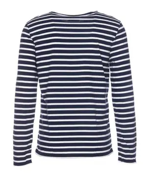 Saint James Striped Long Sleeve Crewneck T-shirt