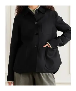 JIL SANDER Cotton-blend Twill Jacket