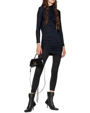 Balenciaga Hourglass Xs Top Handle Bag - Black