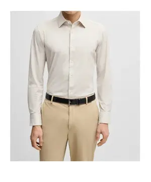 Hugo Boss Printed Shirt - Beige