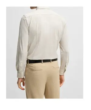 Hugo Boss Printed Shirt - Beige