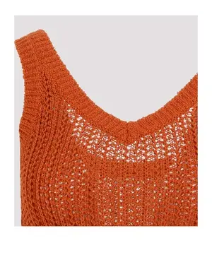 Max Mara Arrigo Crochet Top