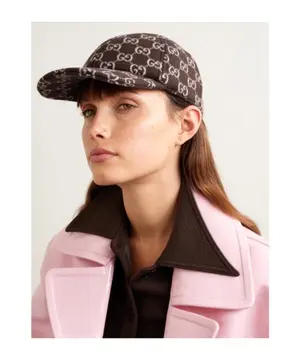 Gucci Gg Monogram Baseball Hat
