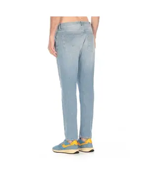 DONDUP Carrot Leg Jeans With Belt Loops