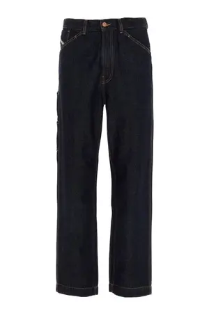 DIESEL® D-franky Relaxed Fit Jeans - Black