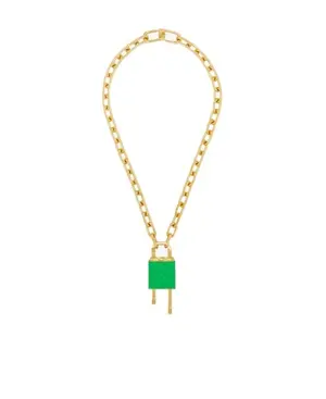 Givenchy 4g Padlock Chain Necklace