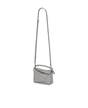 Loewe Mini Puzzle Bag - Gray