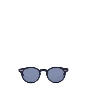 Thom Browne Geometric Frame Sunglasses - Blue