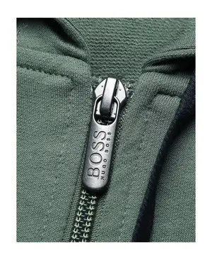 Hugo Boss Logo Zip-up Hooded Jacket