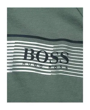 Hugo Boss Logo Zip-up Hooded Jacket