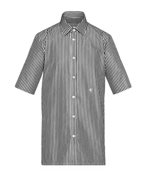 MAISON MARGIELA C-striped Short-sleeved Shirt