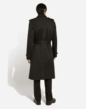 Dolce & Gabbana Belted Double-breasted Trench Coat